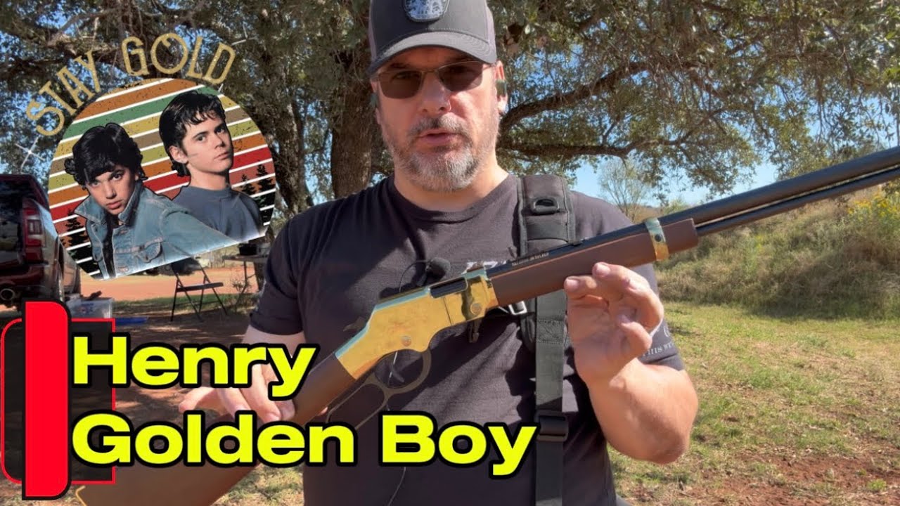 The Henry Golden Boy .22 Lever Action… STAY GOLD, SHOOT GOLD! - YouTube