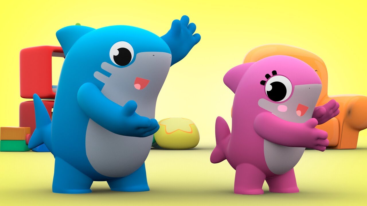 The Best Sing and Dance Compilation with Shark Academy | Nursery Rhymes ...