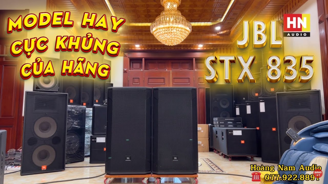 Chất Âm Tuyệt Vời Của Loa JBL STX 835 Model Khủng Của Hãng JBL | Hoàng ...
