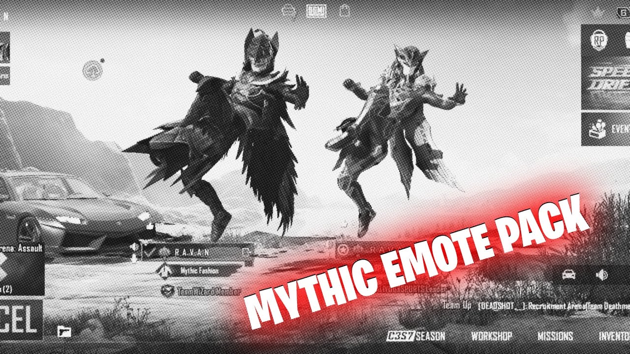 Bgmi emote pack | bgmi duo emote pack | bgmi mythic emote pack | bgmi ...