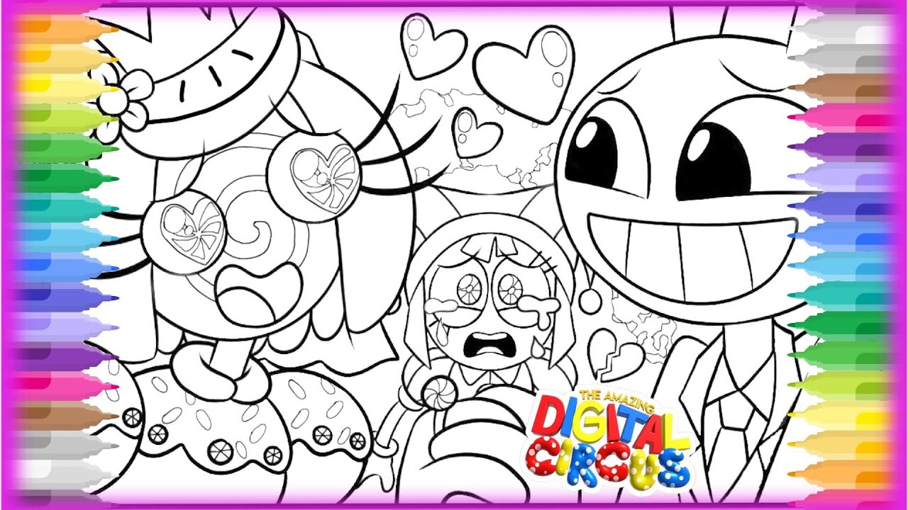 CANDY PRINCESS & JAX get MARRIED?! / The Amazing Digital Circus 3 NEW ...