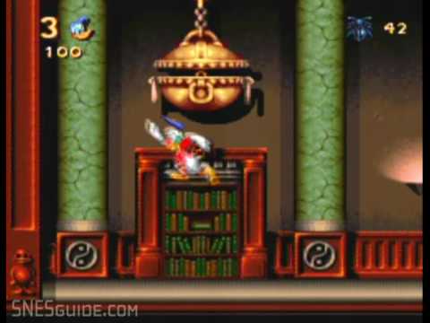 Maui Mallard in Cold Shadow - SNES Gameplay - YouTube