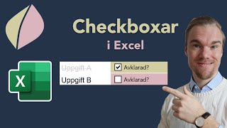 Excel - Skapa Checkboxar enkelt och på bästa sätt i Excel | Doovi