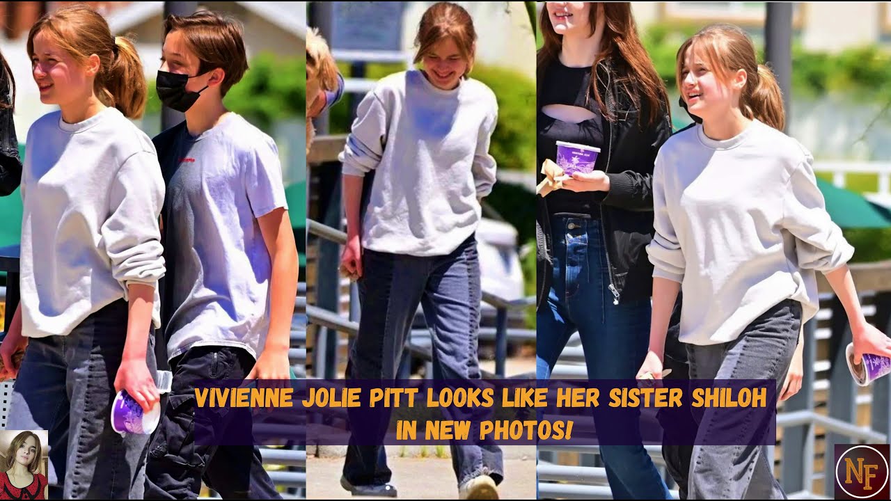 Adorable Vivienne Jolie-Pitt Looks Identical to Her Sister Shi, On Day ...