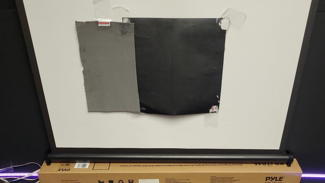 Are grey screen paint better than physical certified screen? DA LITE ...