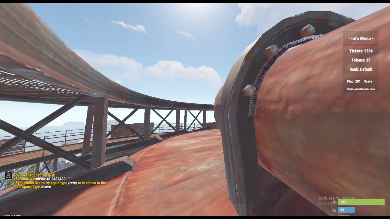Rust dome speed run speedrun.com (2021) - YouTube