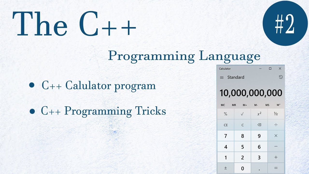 How to make a calculator in c++ visual studio 2013 - YouTube