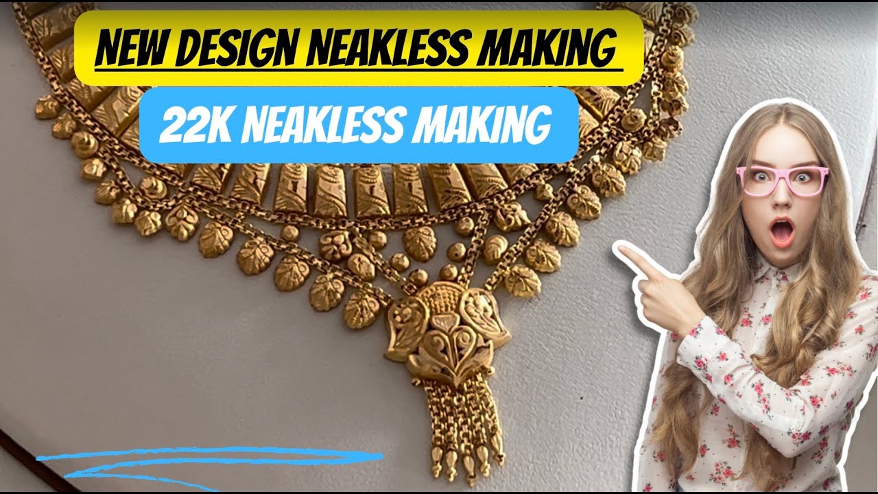 24k Gold Necklace Making | HowGold Necklace is made - YouTube