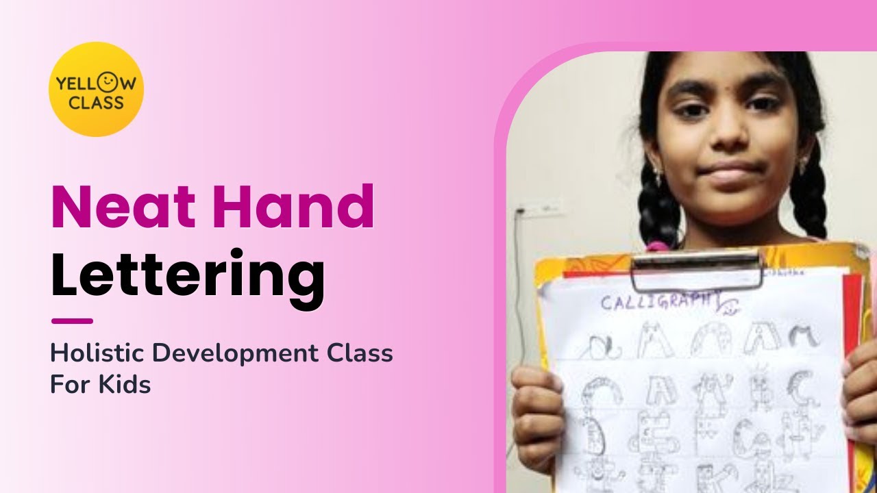 How to write neat hand lettering | For beginners | Amazing Calligraphy ...