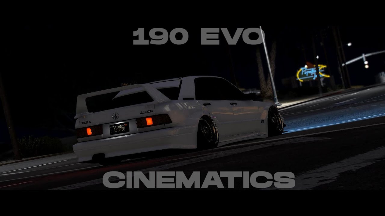 STATIC | MERCEDES 190 EVO | GTA V CINEMATICS - YouTube