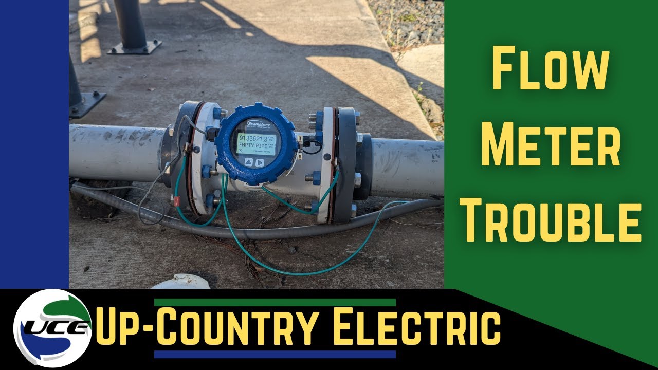 Seametrics Flow Meter Trouble Shooting - YouTube