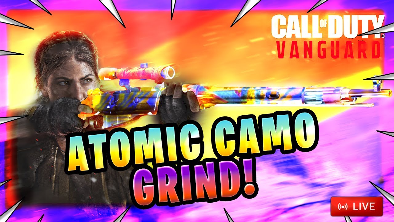 [HD] Call of Duty:VANGUARD ATOMIC CAMO GRIND! - YouTube