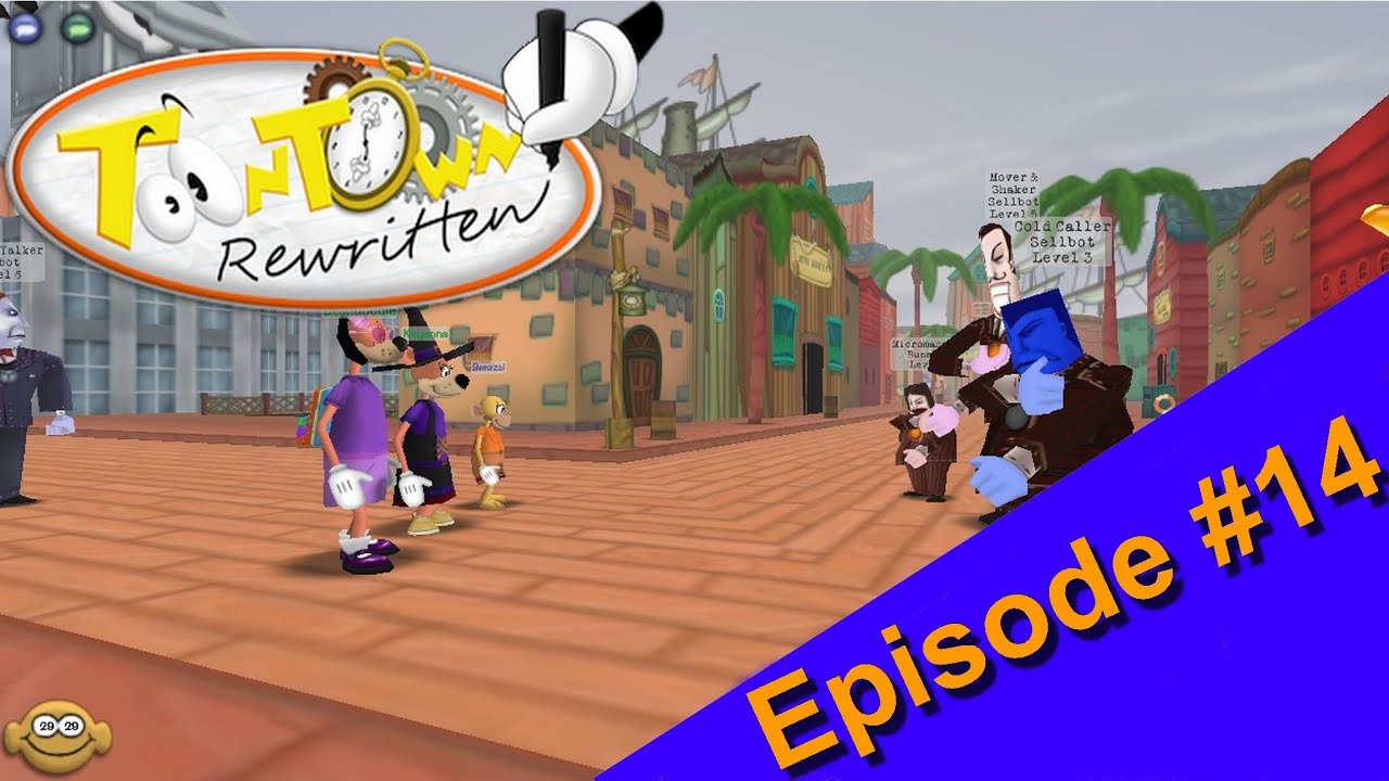 Toontown Rewritten - Gameplay/Walktrough/Tutorial - episode 14 : More Laffs - YouTube
