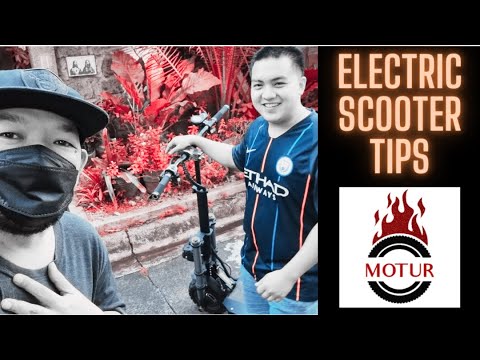 Electric Scooter Maintenance Tips with Erjohn So from Motur EVP | TO ...