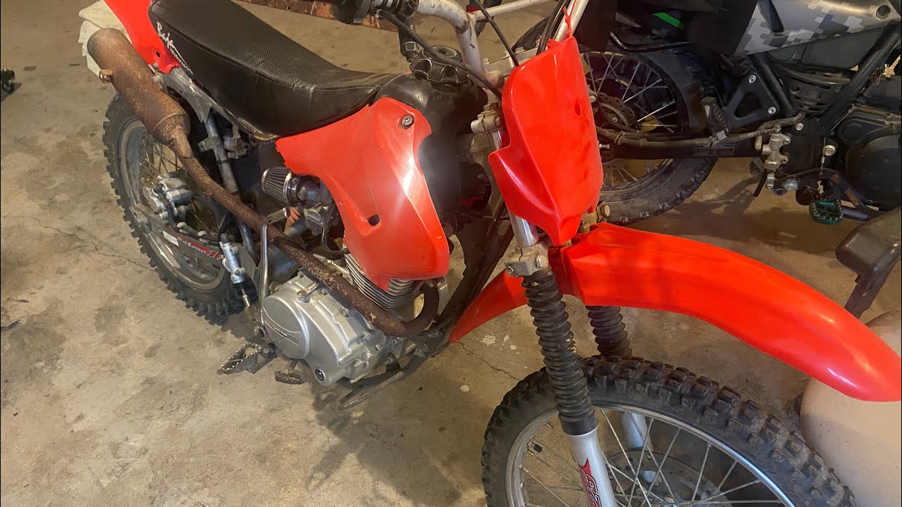 2007 Baja dirt runner 125 cold start and review - YouTube
