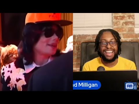 When Michael Jackson visited Gary, Indiana's Roosevelt High School in 2003.