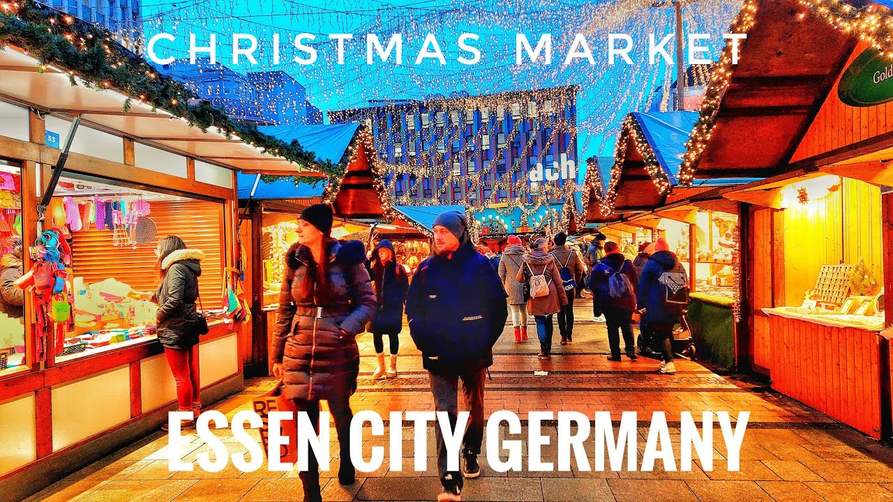 Essen City Germany/Tour in Essen NRW in Deutschland / Weihnachtszauber ...