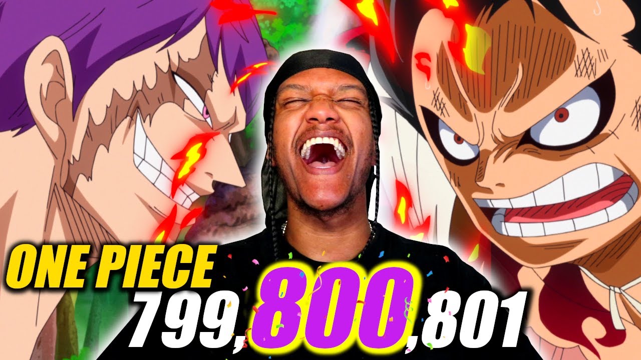 LUFFY VS CRACKER! - One Piece Episode 799-801 REACTION! - YouTube