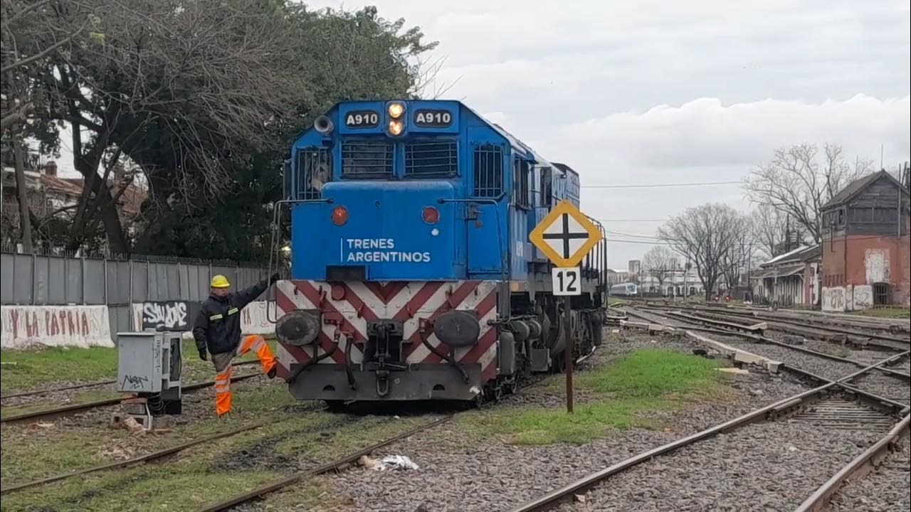 ¡GT22CW A910 maniobrando en Haedo! - YouTube