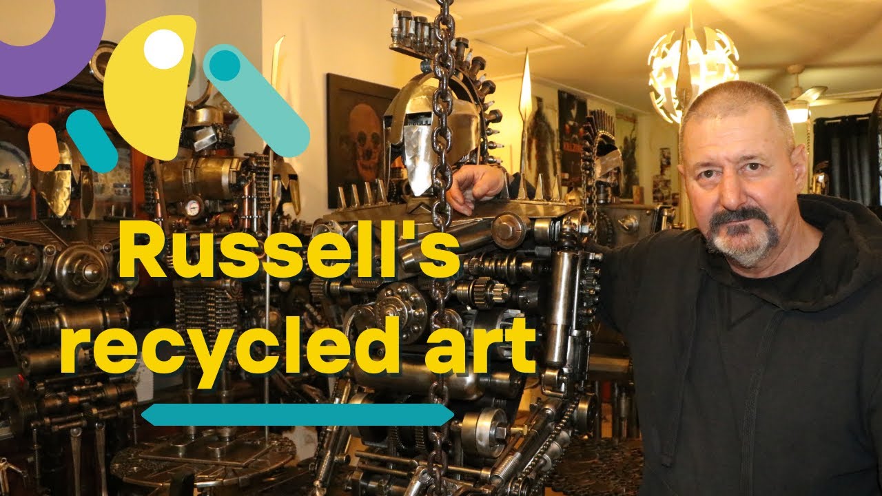 Russell's story – "This home has also given me a place to do my art ...