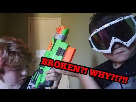 Top 5 Broken Nerf Guns (ft. GOVERNOR101) - YouTube