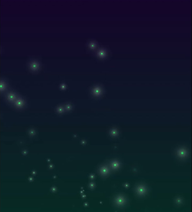 Creative Art of Pure CSS：Firefly particles with HTML and CSS - YouTube