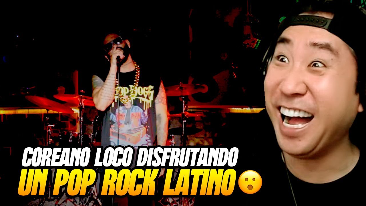 COREANO LOCO DISFRUTANDO UN POP ROCK LATINO 😮 Xhey - YouTube