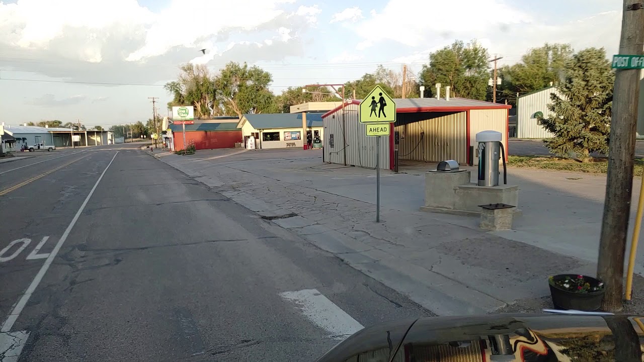 Driving to the Colorado/Kansas State Line Time Lapse - YouTube