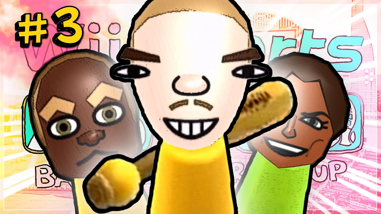 The Most Famous Mii in Wii Sports Baseball. - YouTube