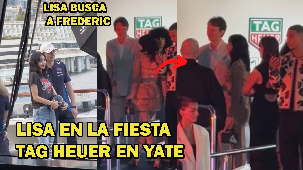 Lisa junto a Frederic Arnault en el gran premio de F1 en Mónaco - YouTube
