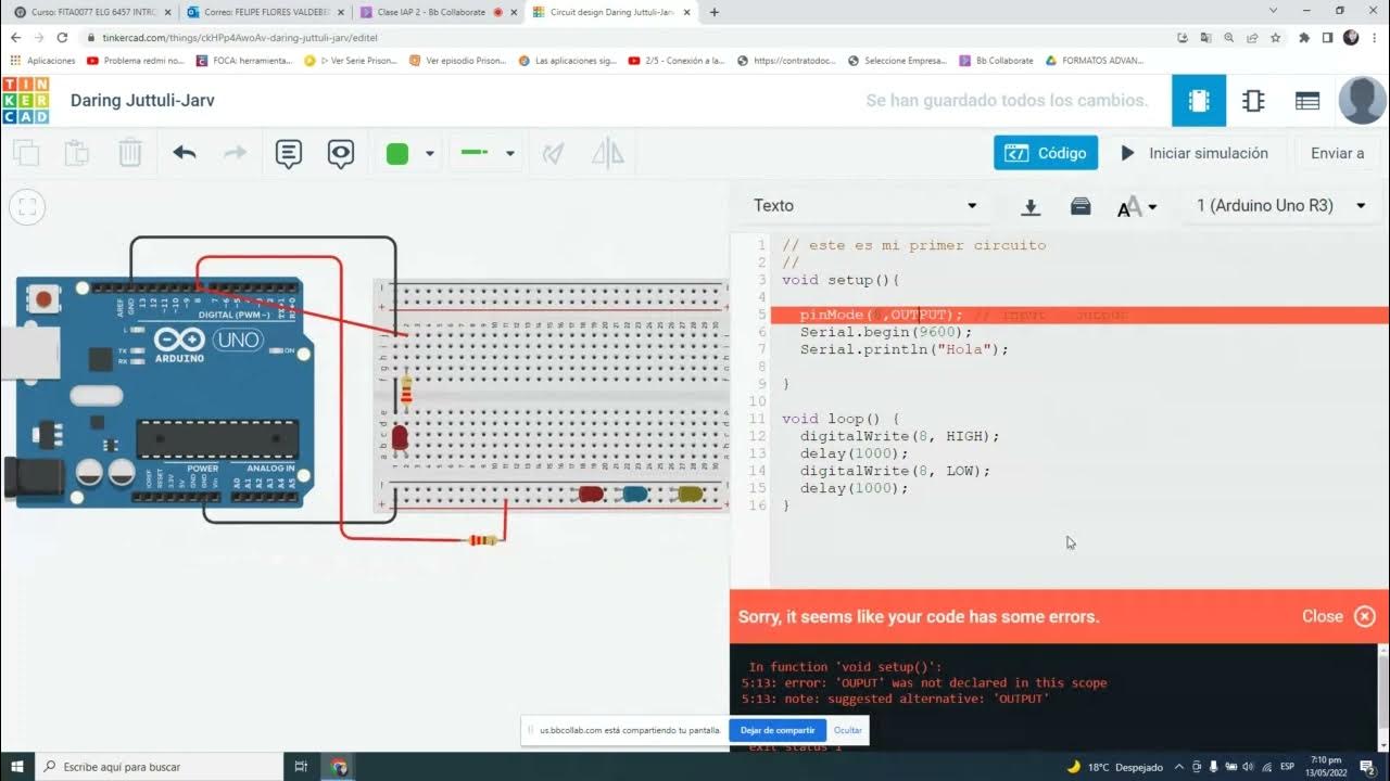Sesión 2 Comunicación Serial - Variables y Entradas digitales - YouTube