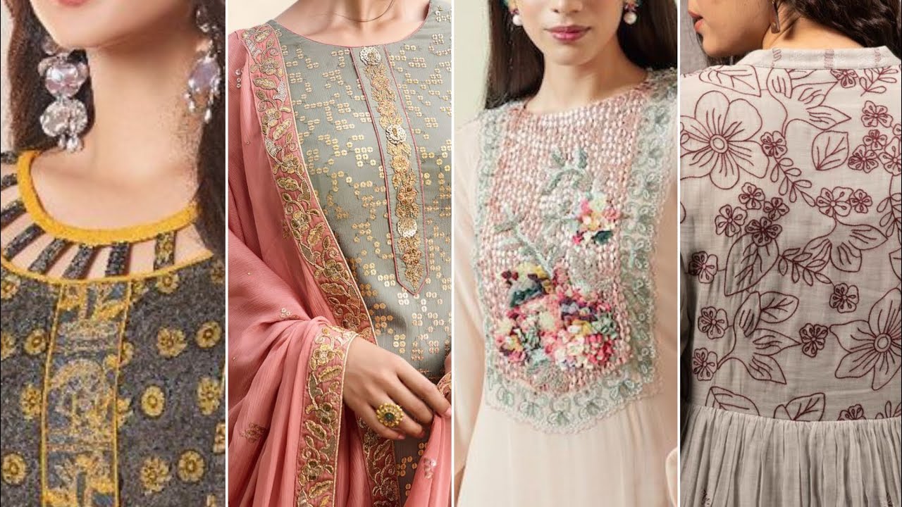 new neck design 2023 for eid | stylish & comfortable neckline design pt ...