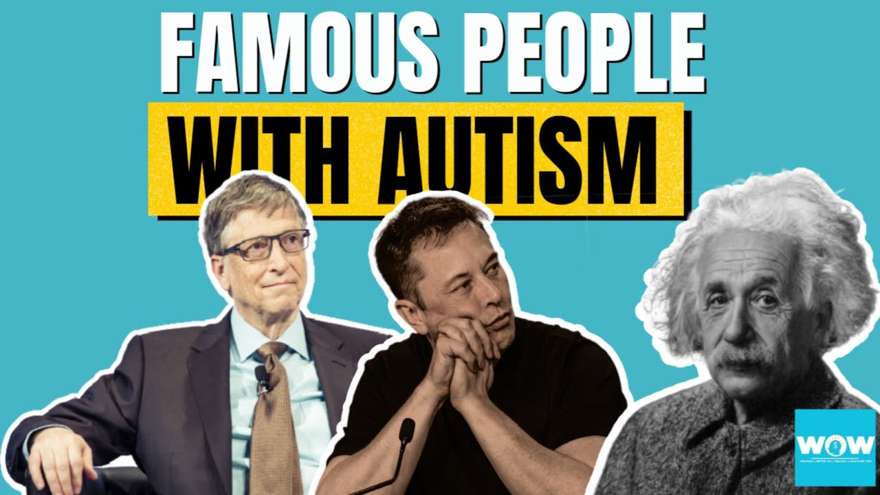 7 Famous People with Autism You Won't Believe Exist! - YouTube
