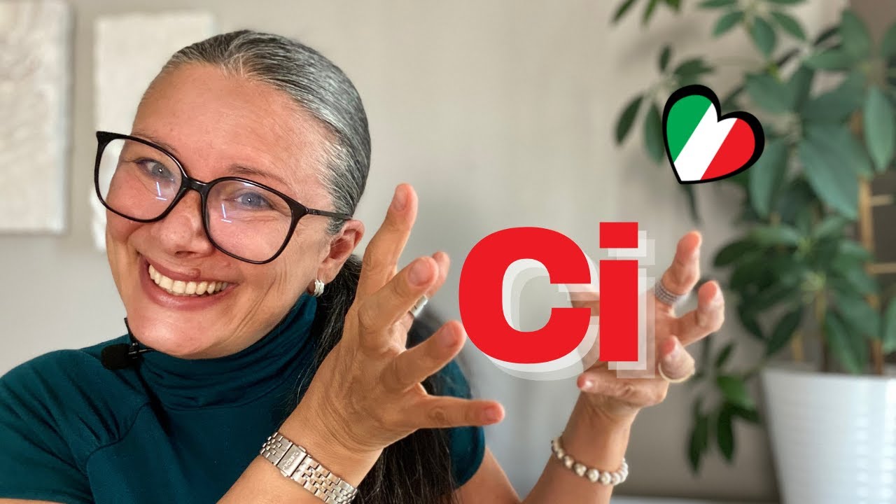 How to use Ci in Italiano - YouTube