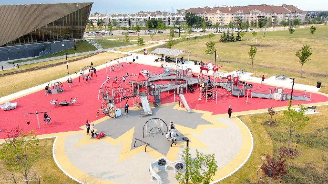 Clareview District Park - Edmonton, AB - Visit a Playground - Landscape ...
