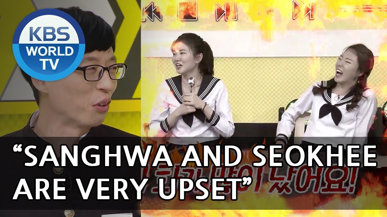 Jaeseok "Sanghwa and Seokhee are very upset" LOL [Happy Together/2018. ...