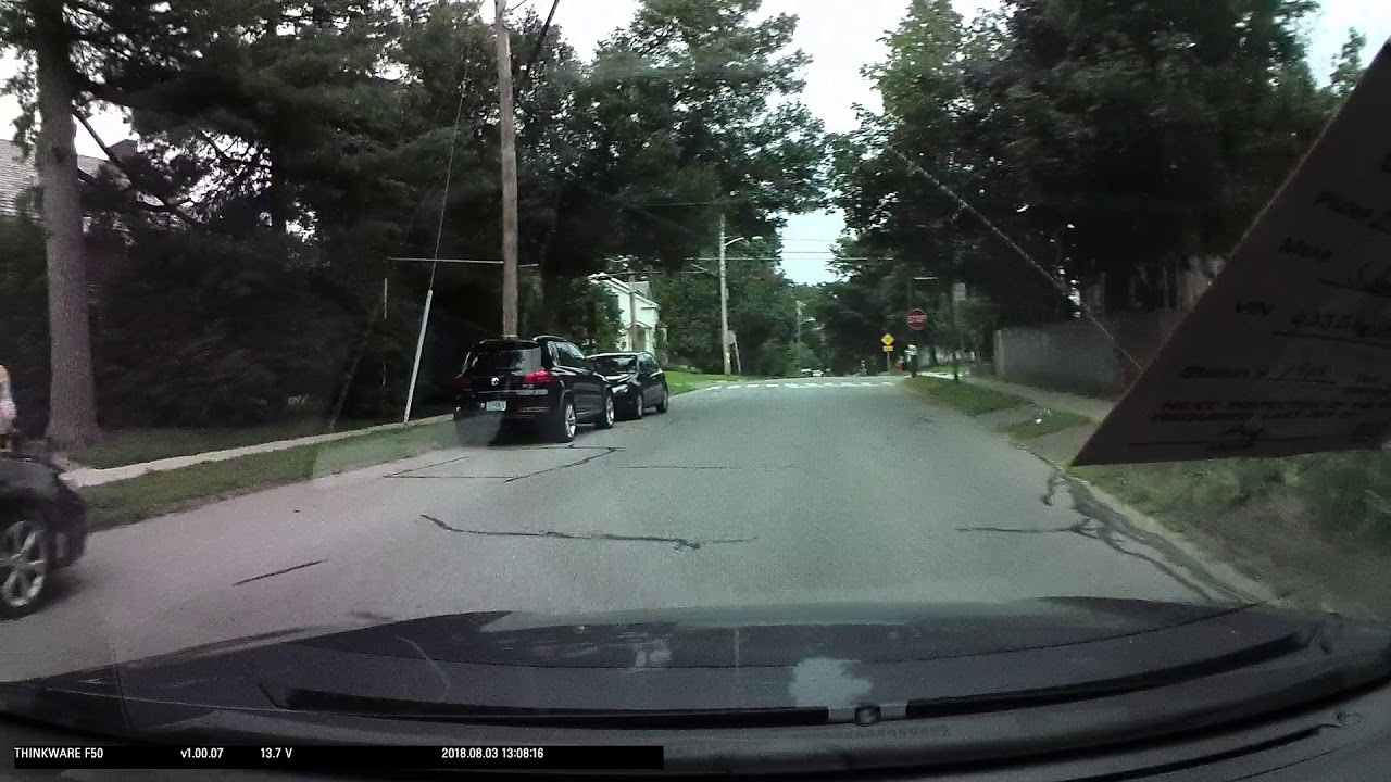 Car Nearly Hits Dog - Dashcam Footage 8/3/18 - YouTube