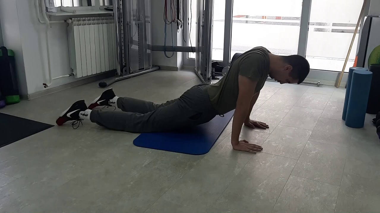 Bear to Yoga spine roll - Smart Fitness Novi Beograd mp4 - YouTube