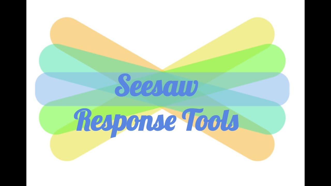Seesaw Response Tools - YouTube