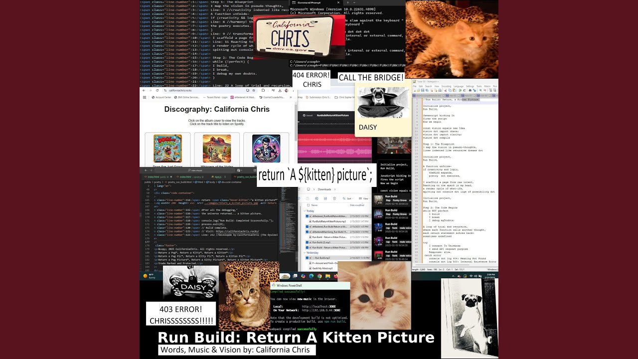 Run Build: Return a Kitten Picture (feat. Christopher Sopher) (Extended ...