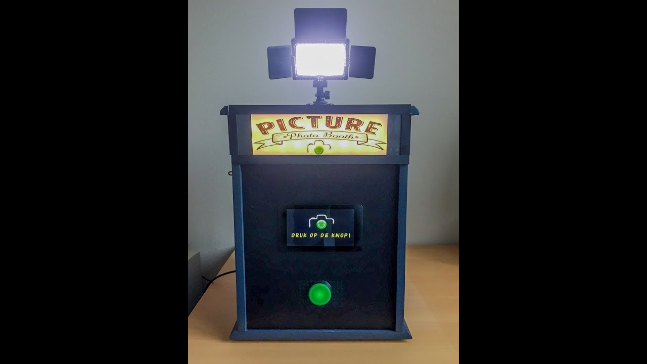 Diy Photo Booth Powered By A Raspberry Pi Youtube