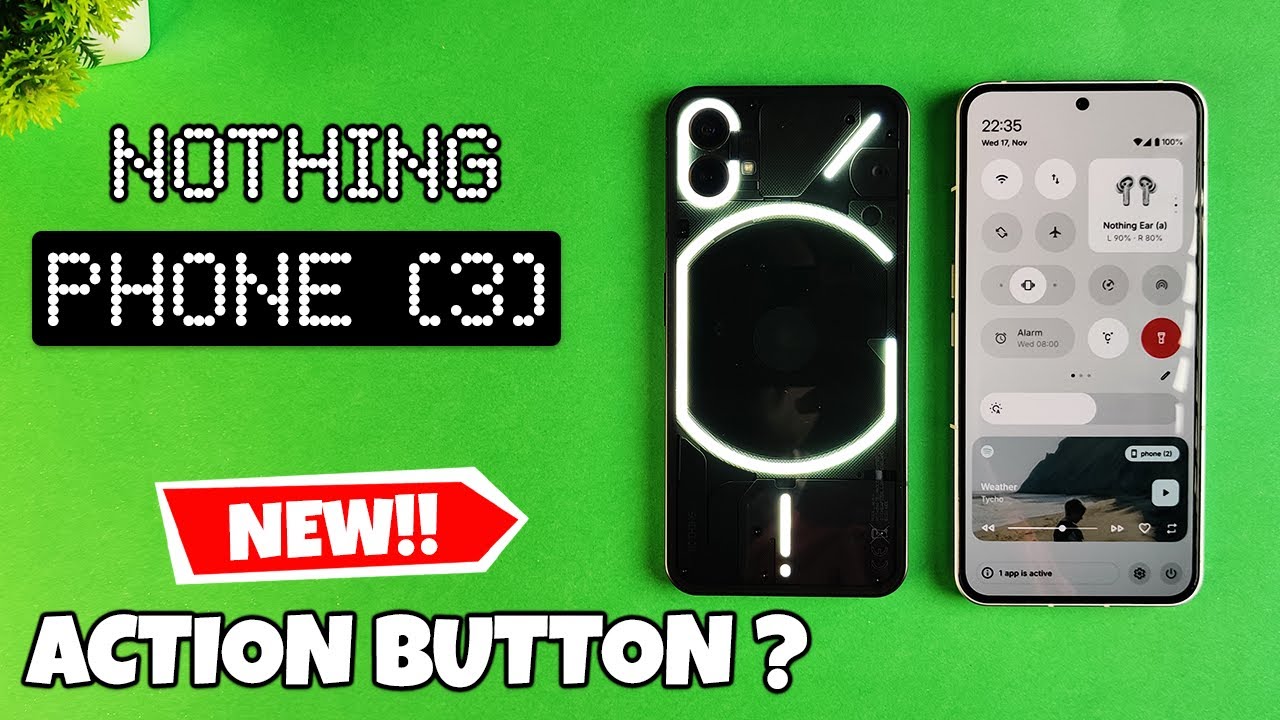 Nothing Phone (3) First Leak - iPhone like Action Button🙂 - YouTube
