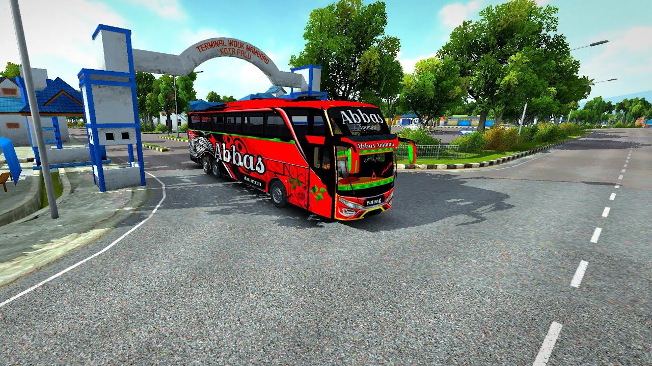 Abbas coach bus driving simulator # 33 - YouTube