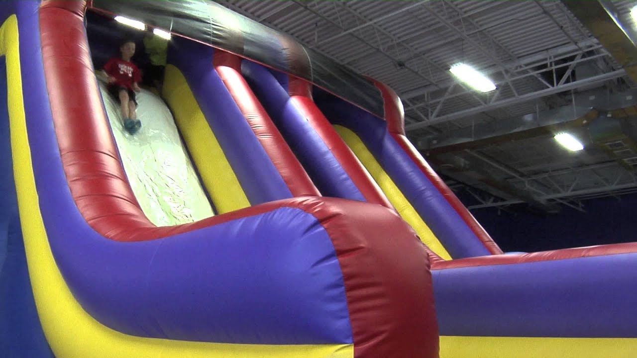 Mega Trampoline Video - YouTube