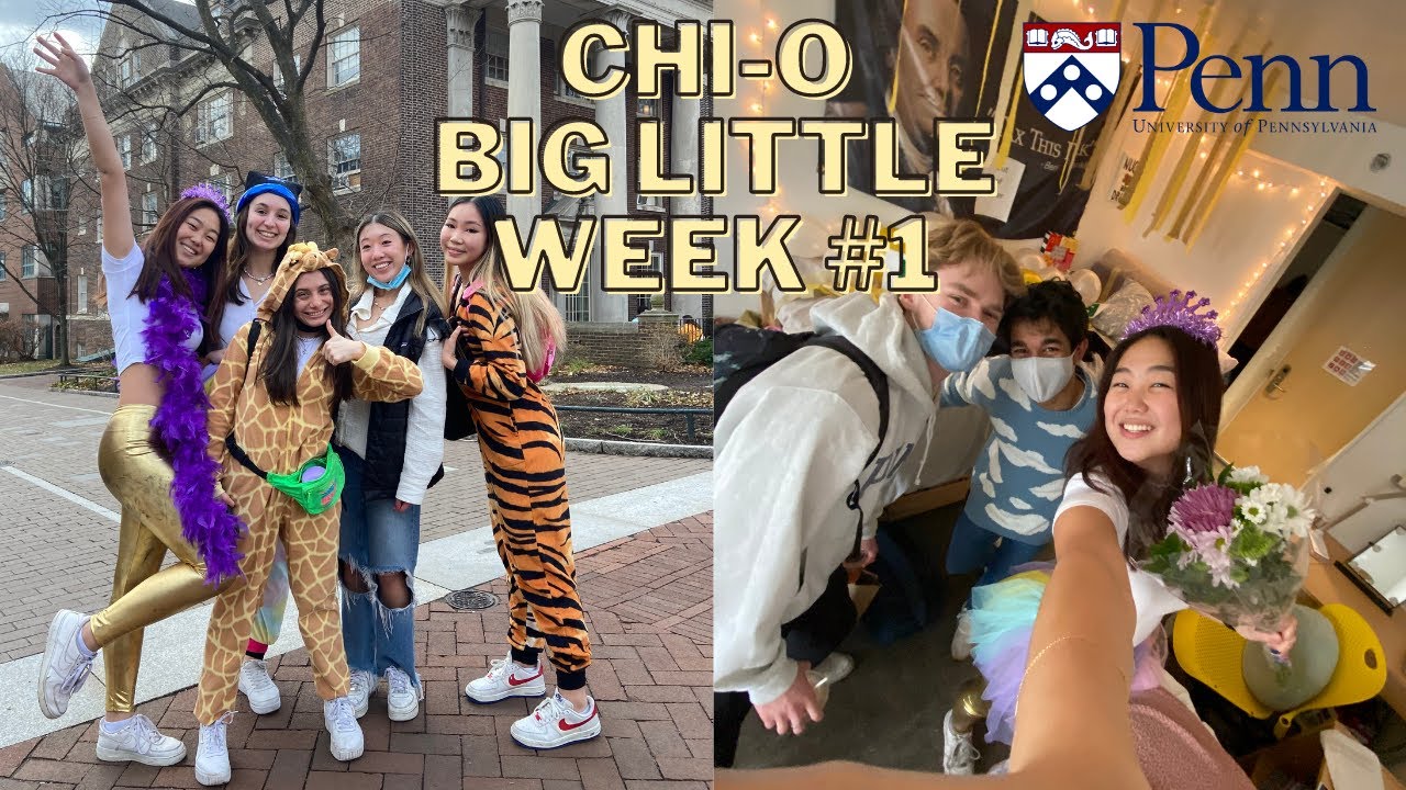 Big Little Week @ UPenn [Part #1] - YouTube
