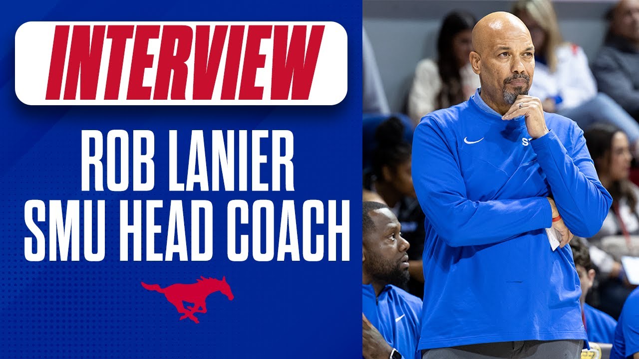Rob Lanier talks SMU Basketball win over Tulsa | SMU Basketball Press ...