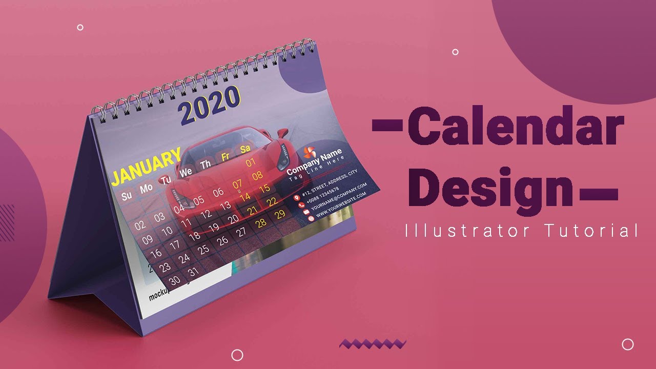 Calendar Design 2022 How To Make Calendar In Illustrator Tutorial Calendar Design 2022 How To Make Calendar In Illustrator Tutorial