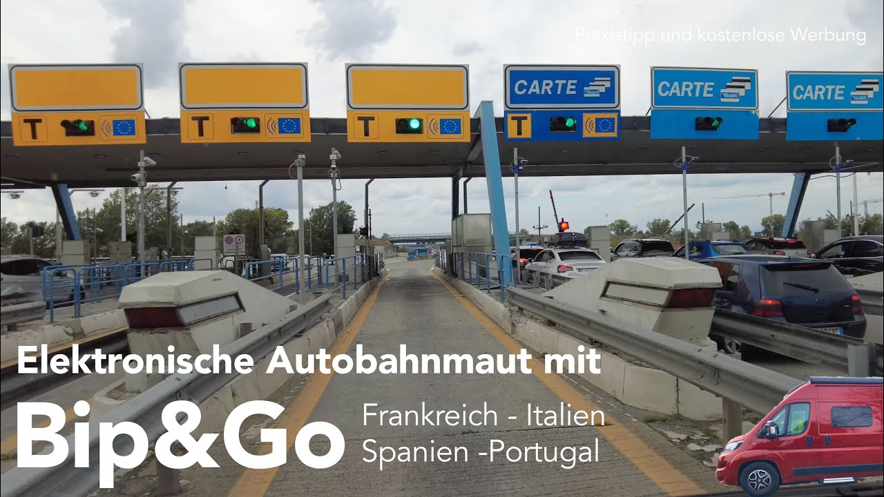 Autobahnmaut in Italien, Frankreich, Spanien und Portugal elektronisch ...