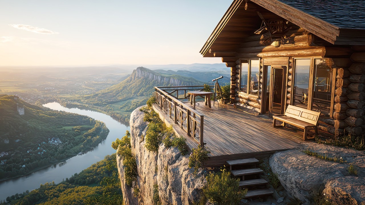 The Most Amazing Log Cabins in the World - YouTube