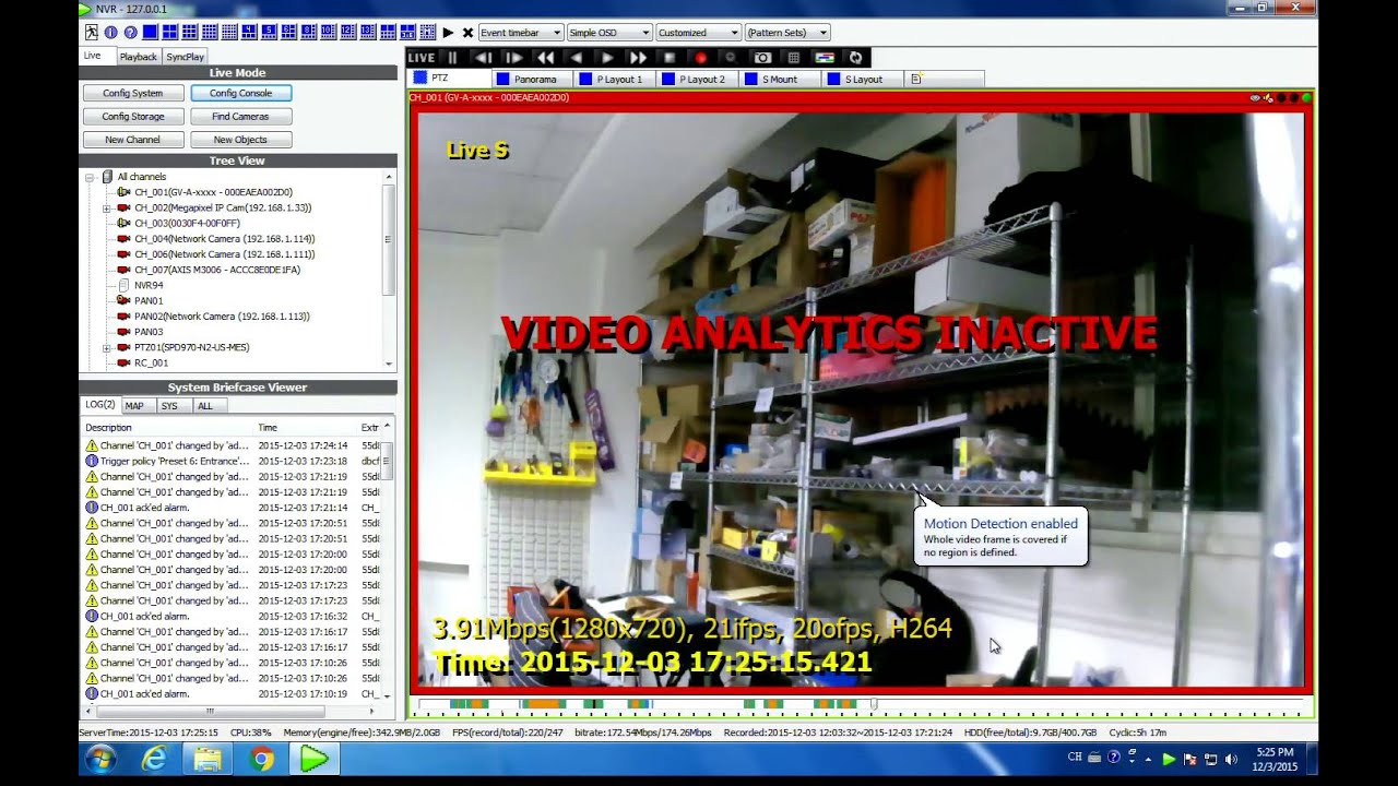 Genius Vision NVR: How to setup NVR motion detection - YouTube